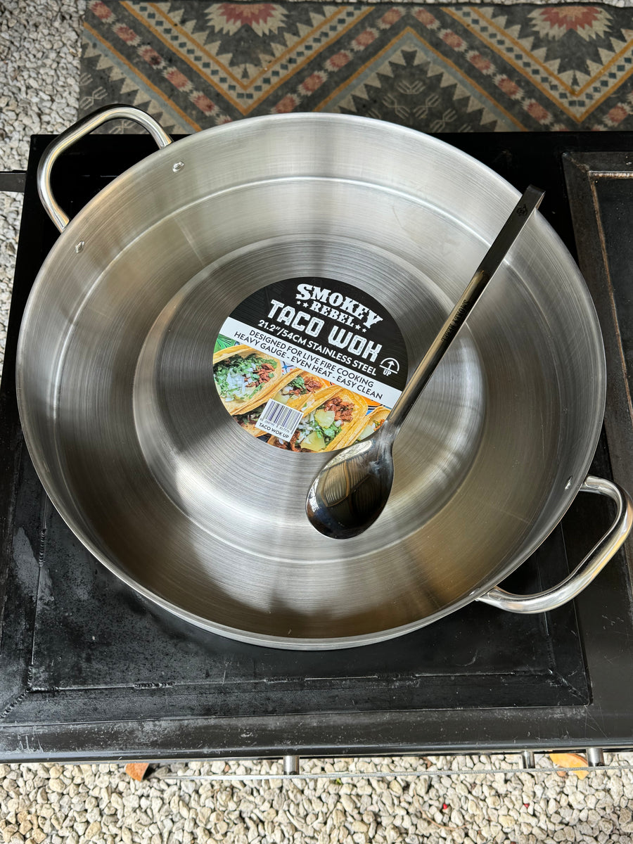 Taco Wok Up + Heavy Duty Spoon – Smokey Rebel