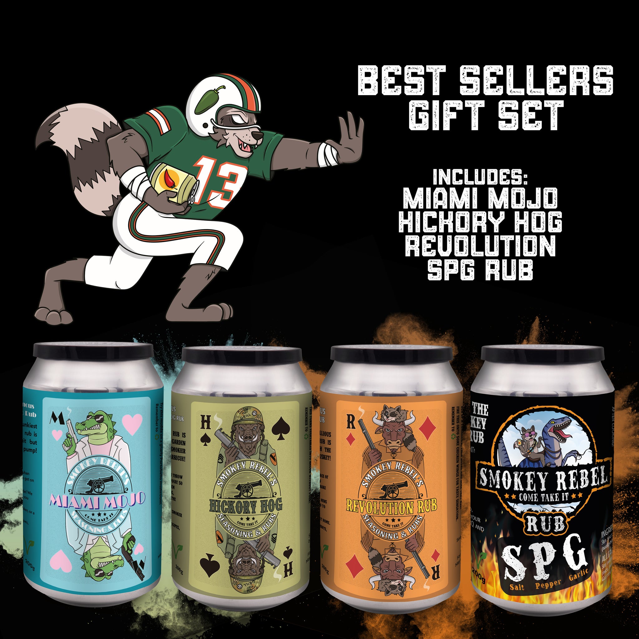 The Smokey Rebel | Rubs and Seasonings to elevate your next meal