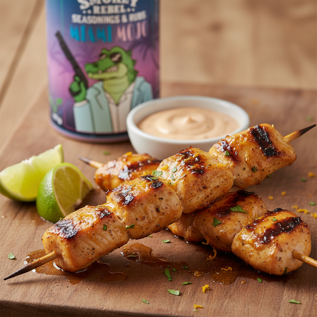 Miami Mojo Seasoning | Citrus Rub for Chicken & Seafood | Smokey Rebel