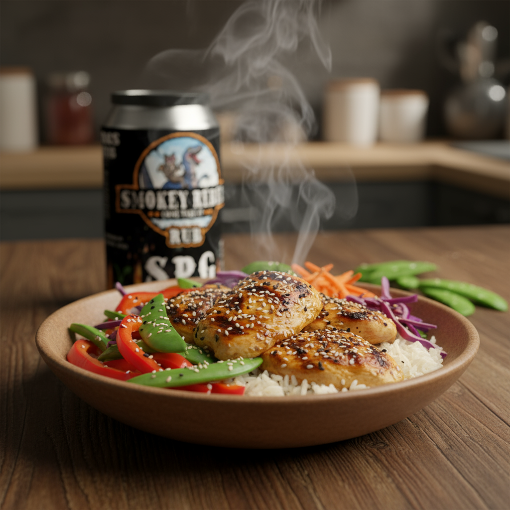 SPG Seasoning | Salt Pepper Garlic Rub | Smokey Rebel