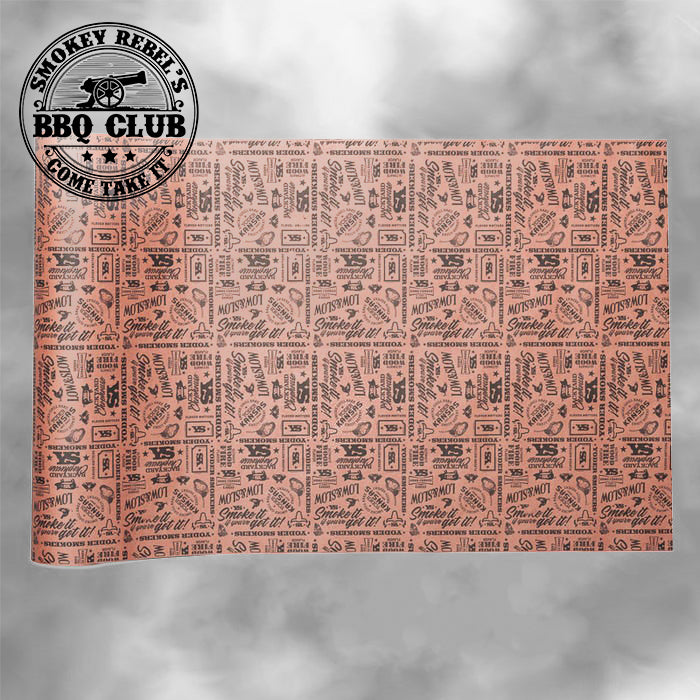 Yoder Smokers Butcher Paper – 45m Pink BBQ Wrap Roll UK – Smokey Rebel